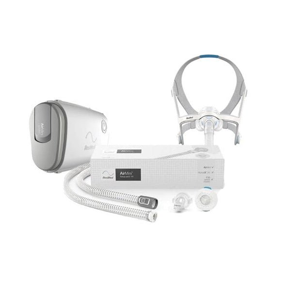 ResMed AirMini Travel CPAP Machine Complete Starter Kit Bundles ...
